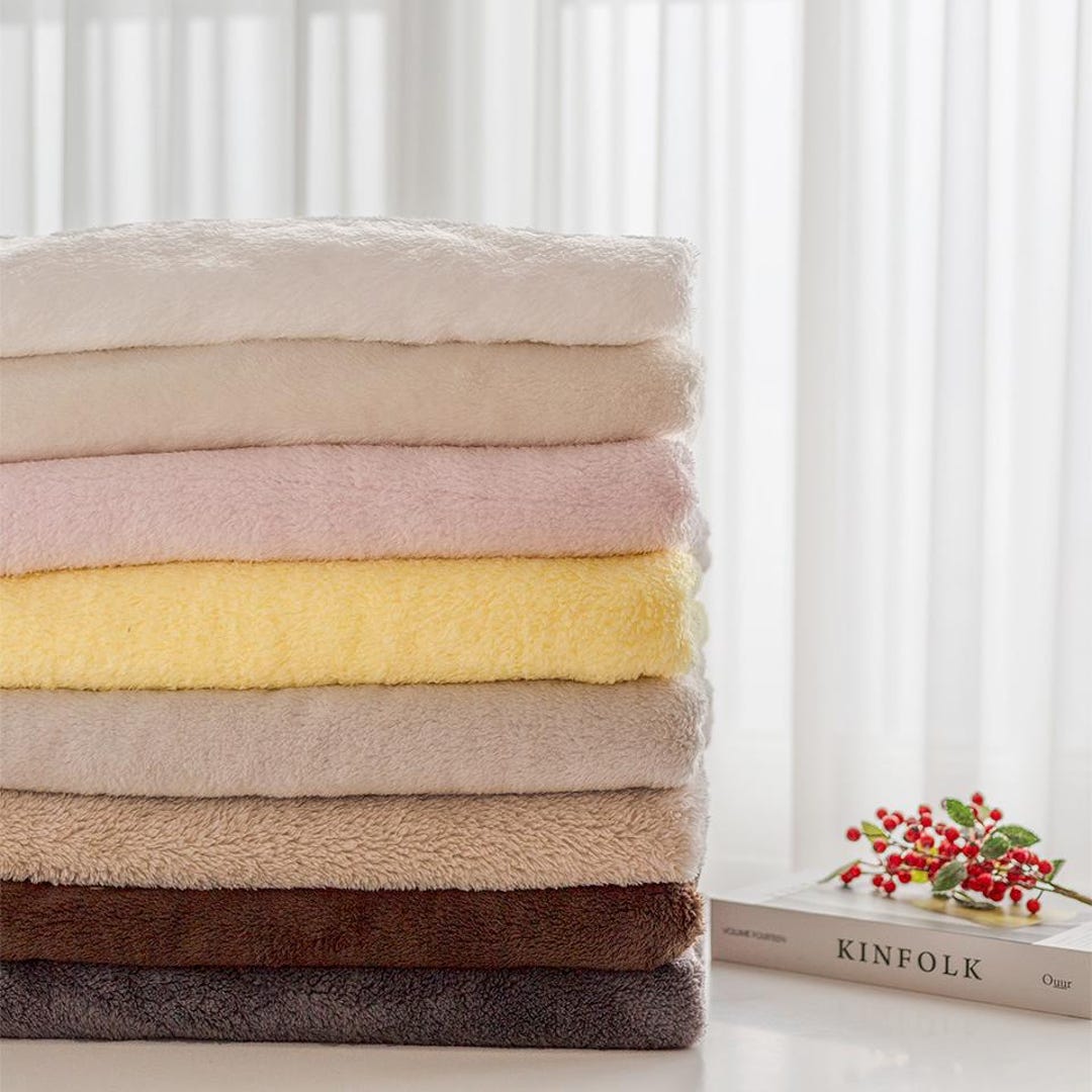 Fleece Fabric by the Yard Faux Fur Fabric by the Yard 8 Colors 59