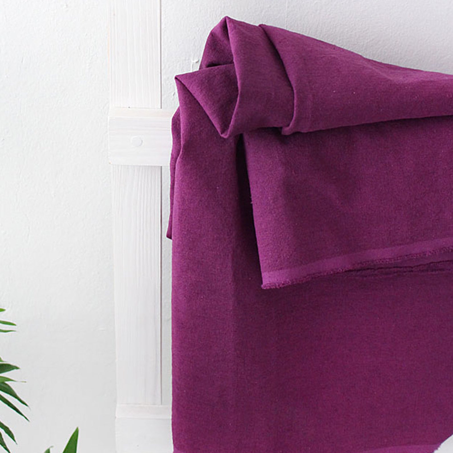 100% Washed Linen Fabric Solid by the Yard 60 Wide - Etsy