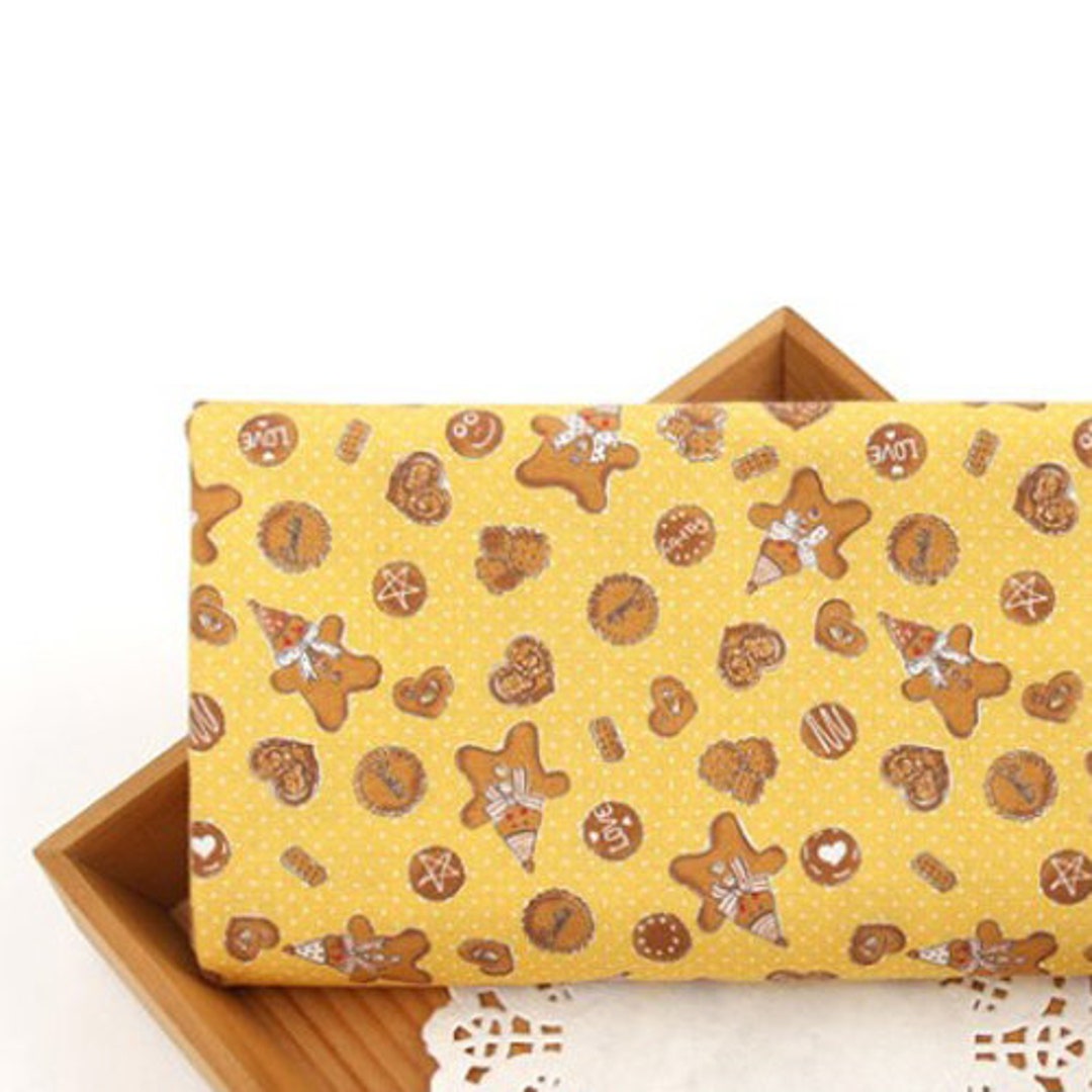 Cotton Fabric by the Yard Cookie Fabric 44 Wide KW Birthday Party ...