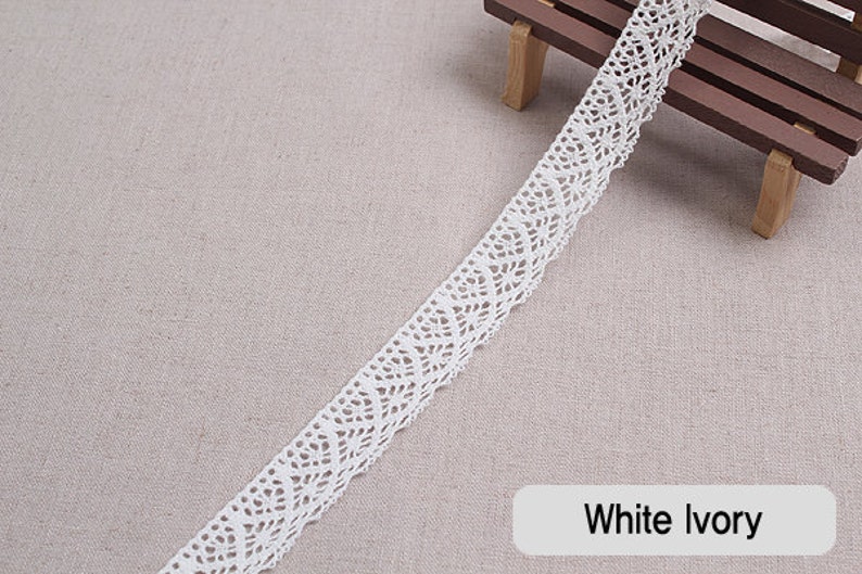 2yds Broderie Anglaise Vintge Wedding Ribbon Cotton Lace - Etsy