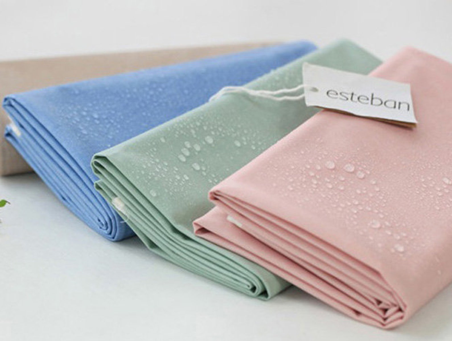 Premium Quality Laminated Cotton Fabric by the Yard Solid - Etsy