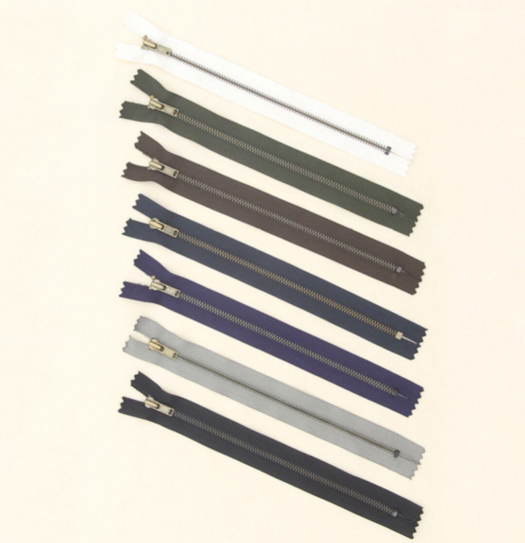 Premium Quality 20cm #3 7 Colors Zipper Zip Nickel Zipper Closed Zipper ...