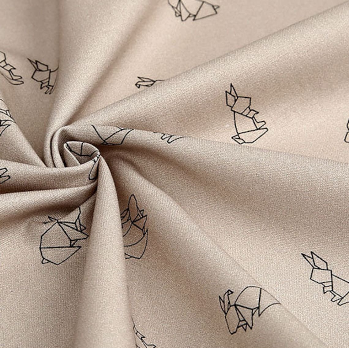 Cotton Fabric Rabbit Fabric by the Yard 44 Wide SY Bany - Etsy