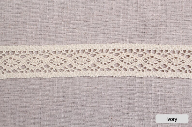 2yds Broderie Anglaise Vintge Wedding Ribbon Cotton Lace - Etsy