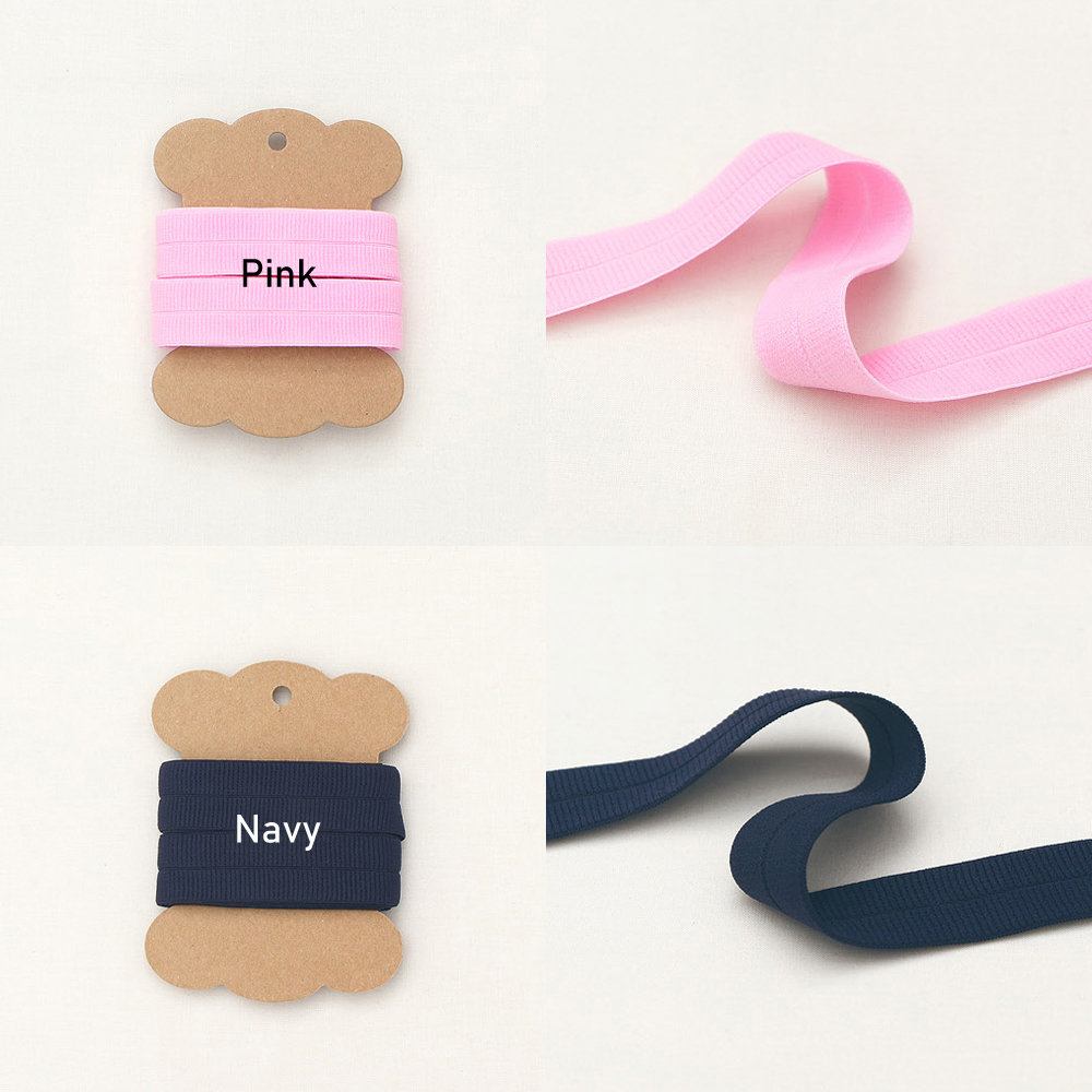 20mm Wide Flat Elastic knit Stretchy Cotton Lycra Band Folding | Etsy