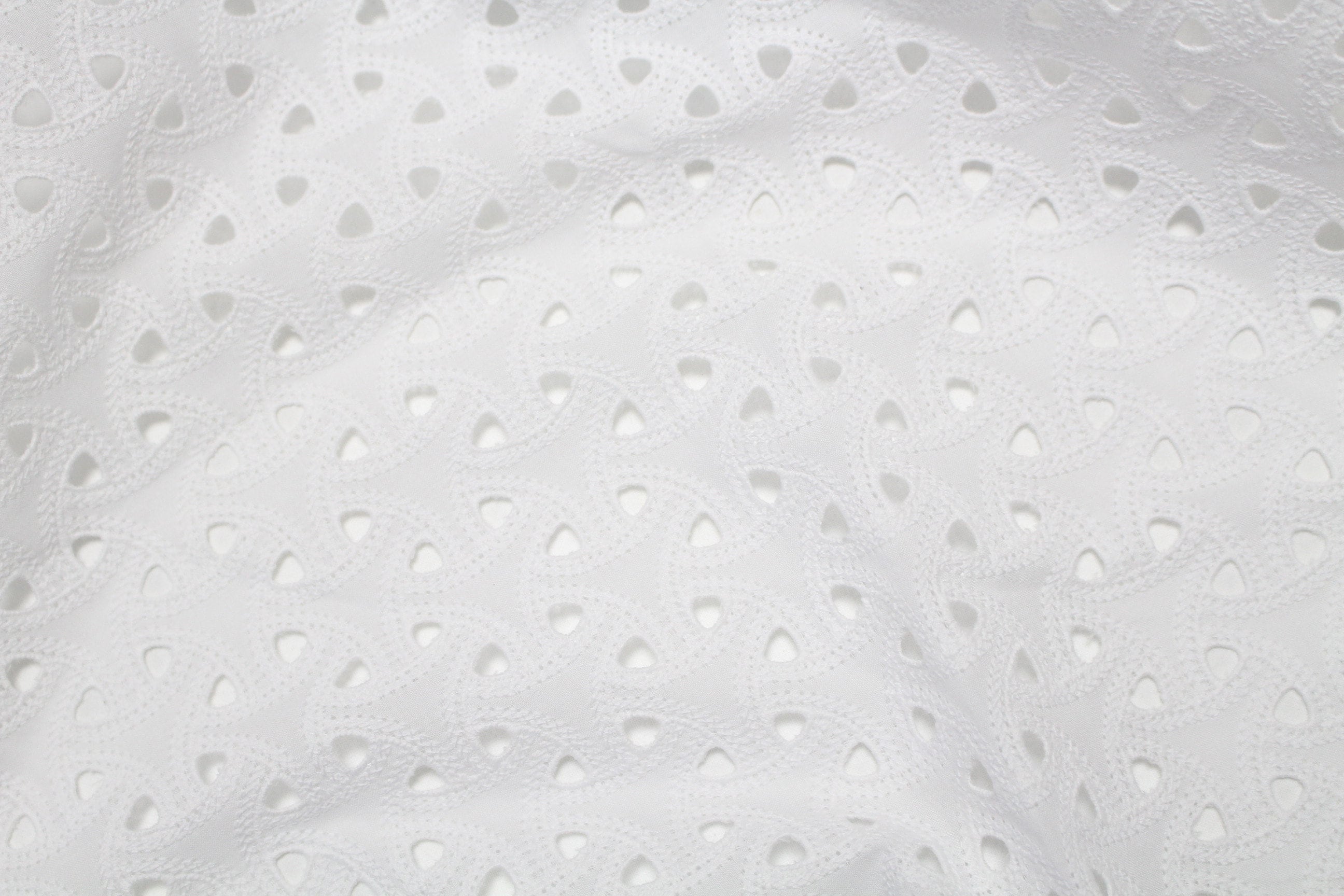 Half-Yard Broderie Anglaise cotton eyelet lace Fabric By the | Etsy