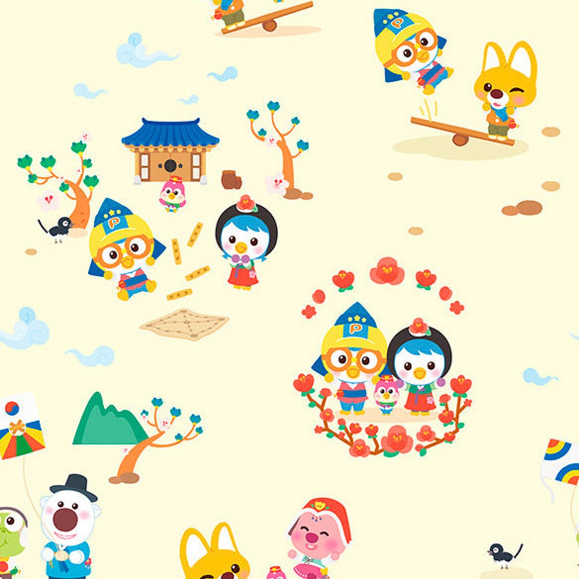 Premium Quality Cotton Fabric by the Yard Character Fabric 44" Wide SG ...