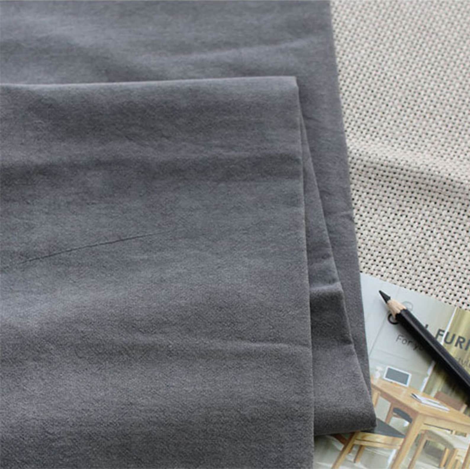 Washed Pigment Cotton Fabric by the Yards 63 Extra Wide - Etsy