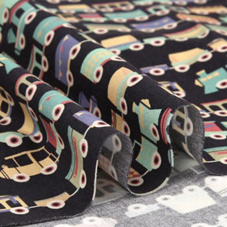 Cotton Fabric by the Yard Train Fabric 44 Wide KW Toy | Etsy