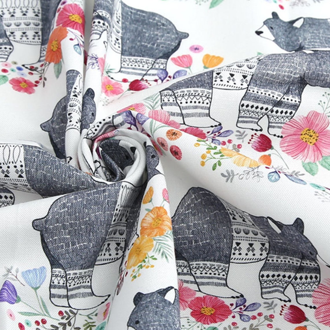 Premium Qualität Baumwolle Stoff Tier Stoff Bulk Stock - Etsy.de