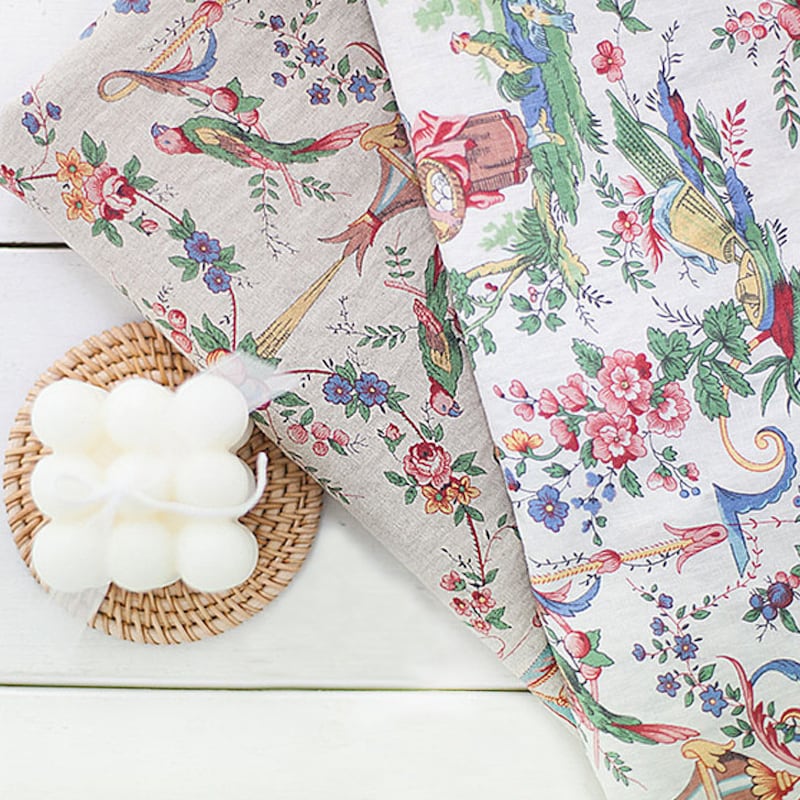 Linen Country Style Fabric - Etsy