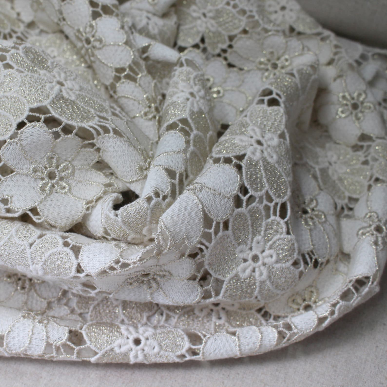 Broderie Anglaise Cotton Eyelet Lace Fabric 44110cmby - Etsy Australia