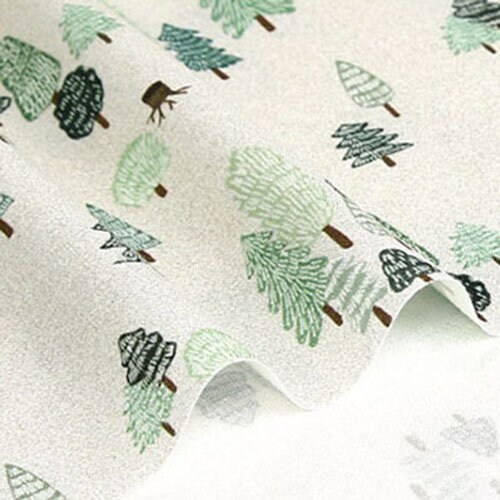 Cotton Fabric Forest Fabric by the Yard 44 Wide SY | Etsy