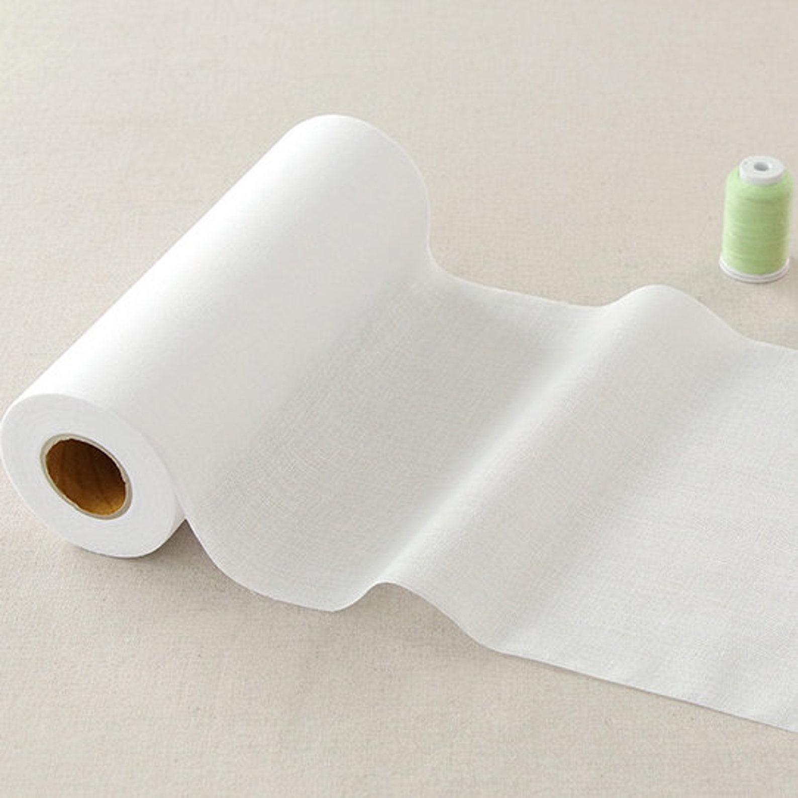 20yards 21.5cm Iron on Cotton Polyester Adhesive Interfacing - Etsy