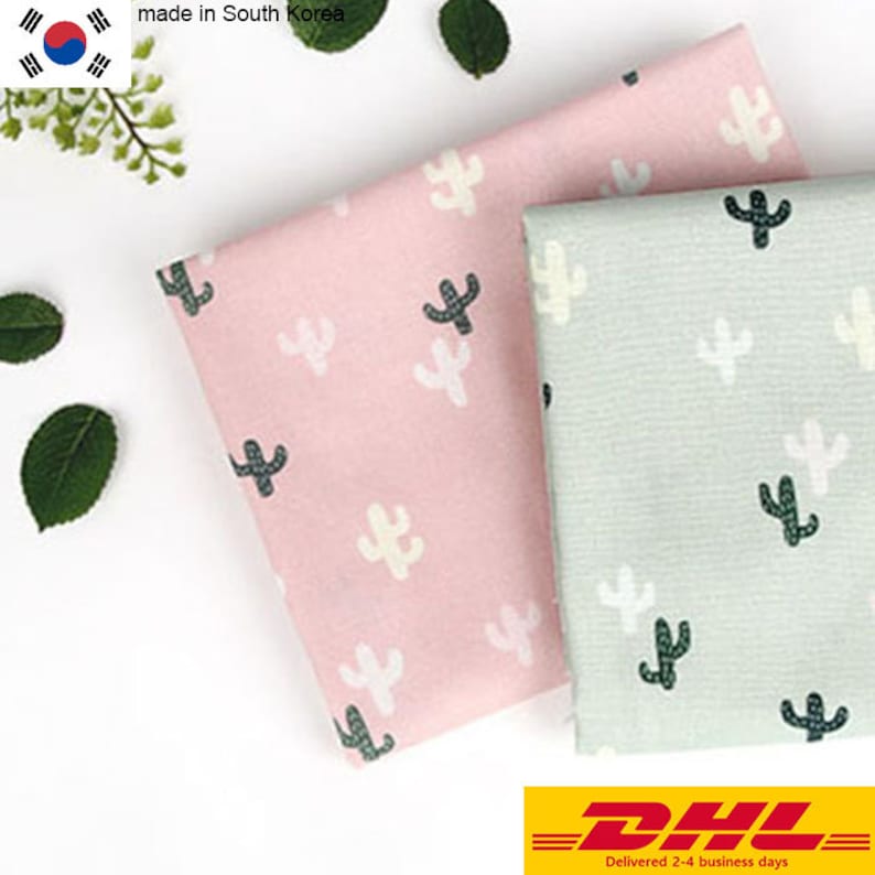 Cotton Fabric Cactus Fabric by the Yard 44 Wide SY - Etsy