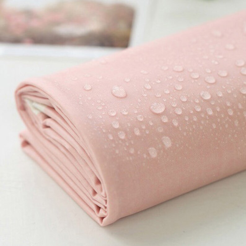 Premium Quality Laminated Cotton Fabric by the Yard Solid - Etsy