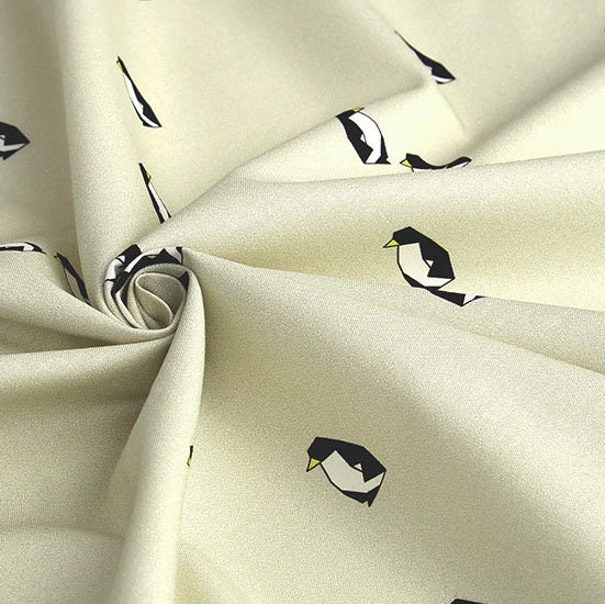 Cotton Fabric Penguin Fabric by the Yard 44 Wide SY | Etsy