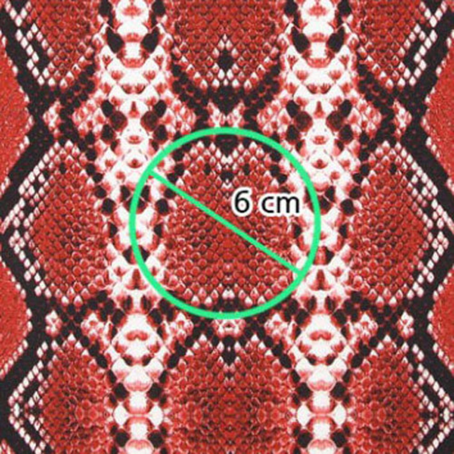 Cotton Fabric by the Yard Snake Skin Pattern Fabric 44 | Etsy