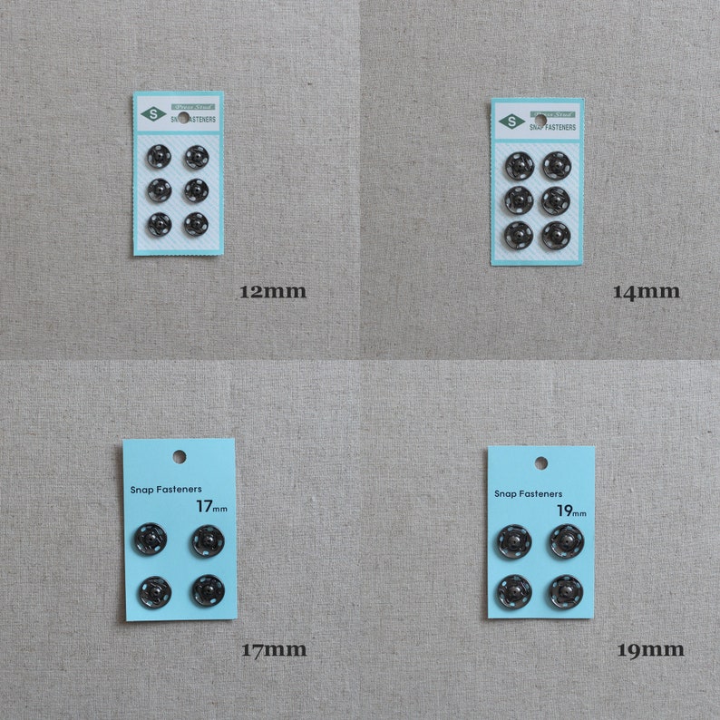 Premium Quality Snap Fasteners Round Snap Sew on Snaps | Etsy