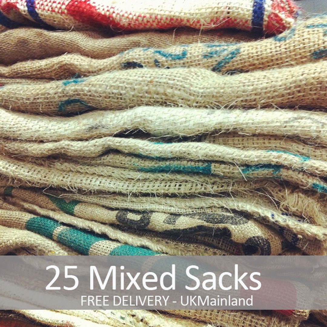 Huge Selection of Original Coffee Sacks Burlap Sacks Hessian - Etsy