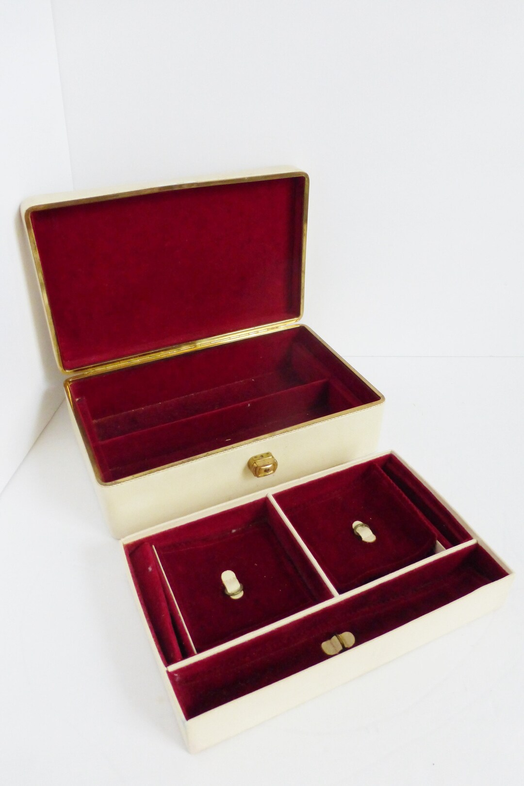 Made in Italy Jewelry Box Vintage Mid Century Containers - Etsy