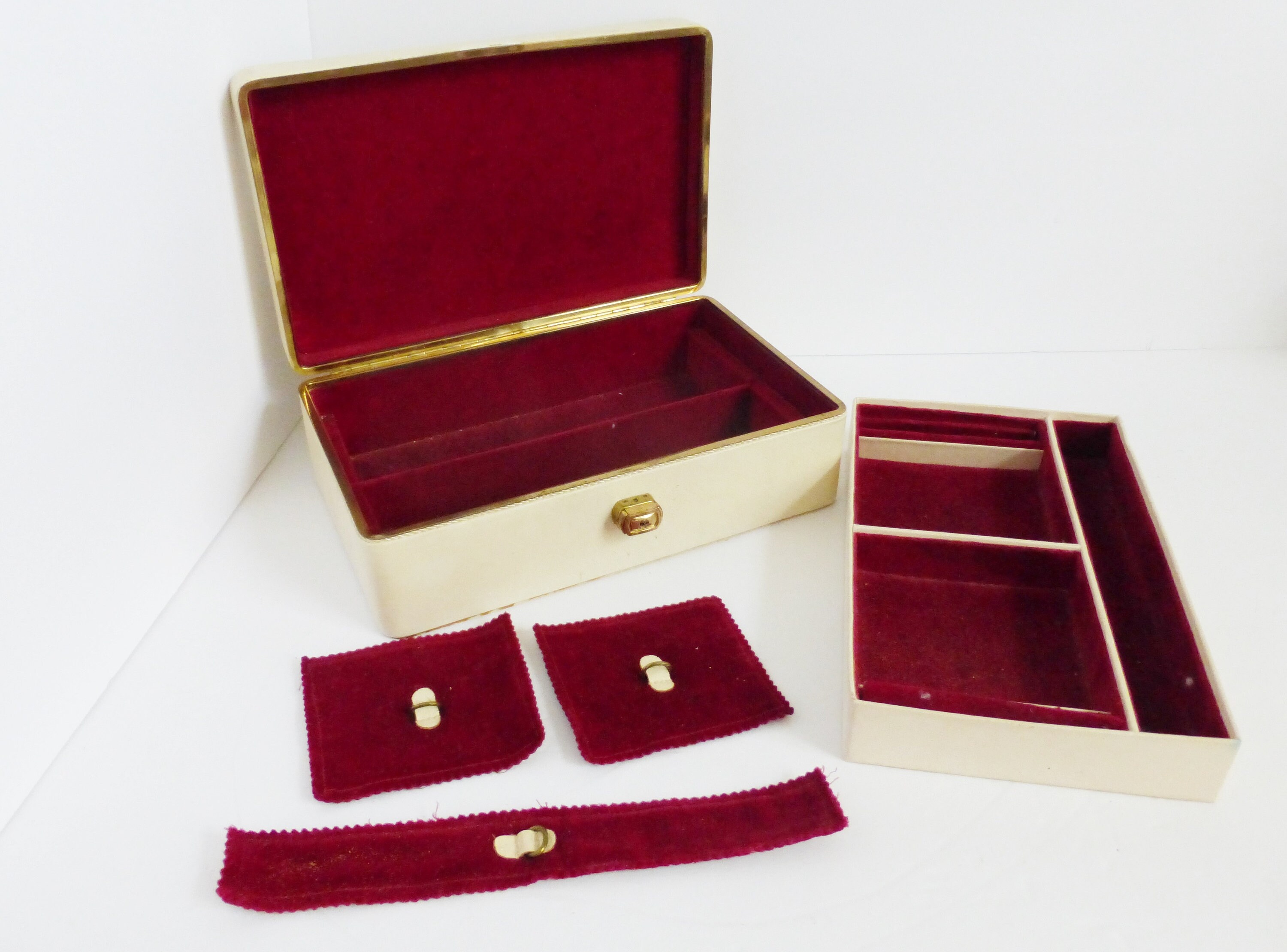 Made in Italy Jewelry Box Vintage Mid Century Containers - Etsy