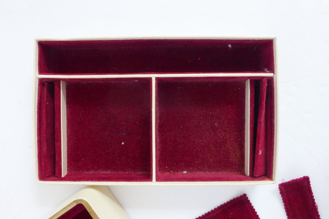 Made in Italy Jewelry Box Vintage Mid Century Containers - Etsy