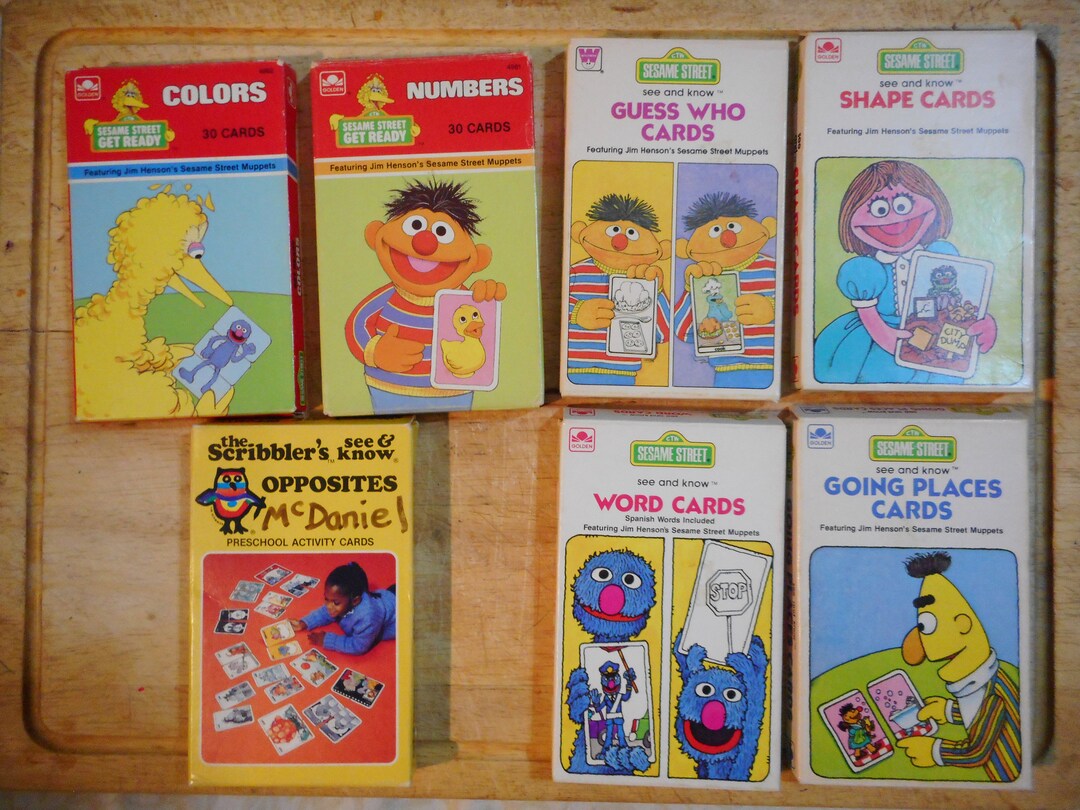 Educational Flash Cards, Preschool Activity Cards - Etsy