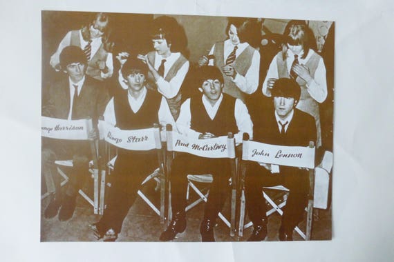 Vintage Photo Image Famous British Bands of The 60's | Etsy