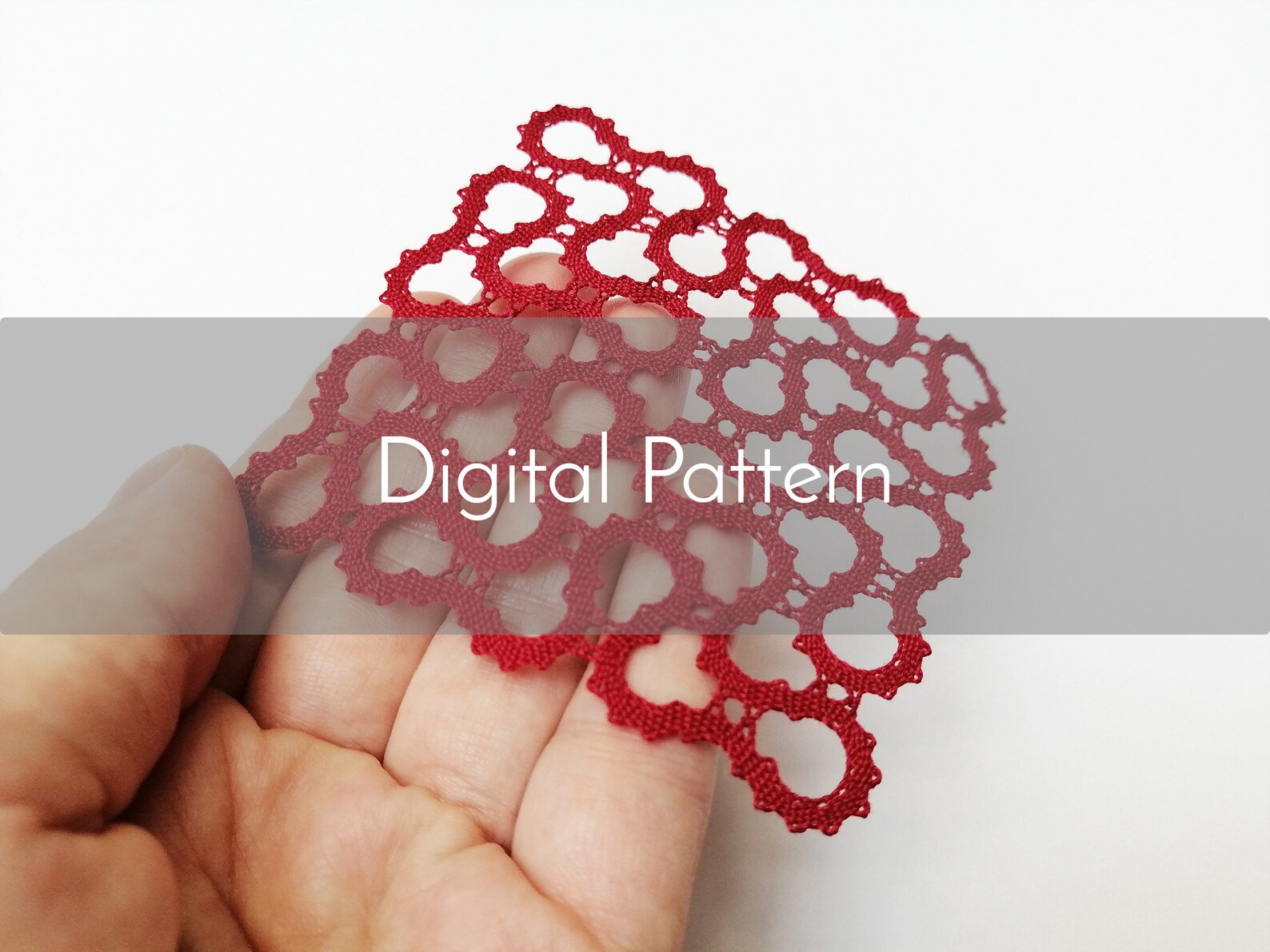 Idrija Bobbin Lace Pattern - Small Lace Doily for Decoration or for a ...