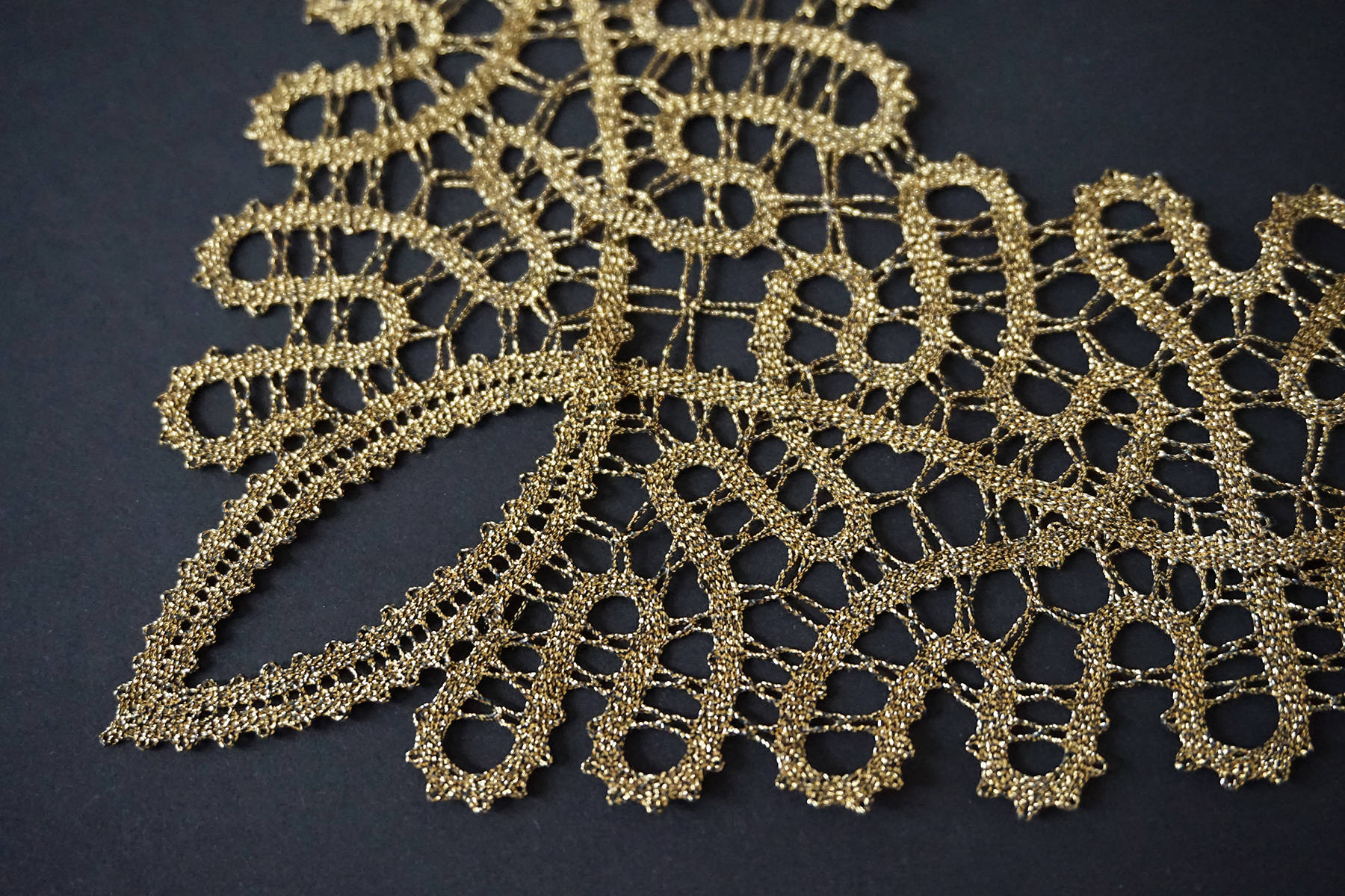 Baroque Statement Lace Necklace Handmade Idrija Lace - Etsy