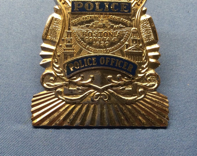 BOSTON POLICE BADGE Hat Pin Police Officer - Etsy