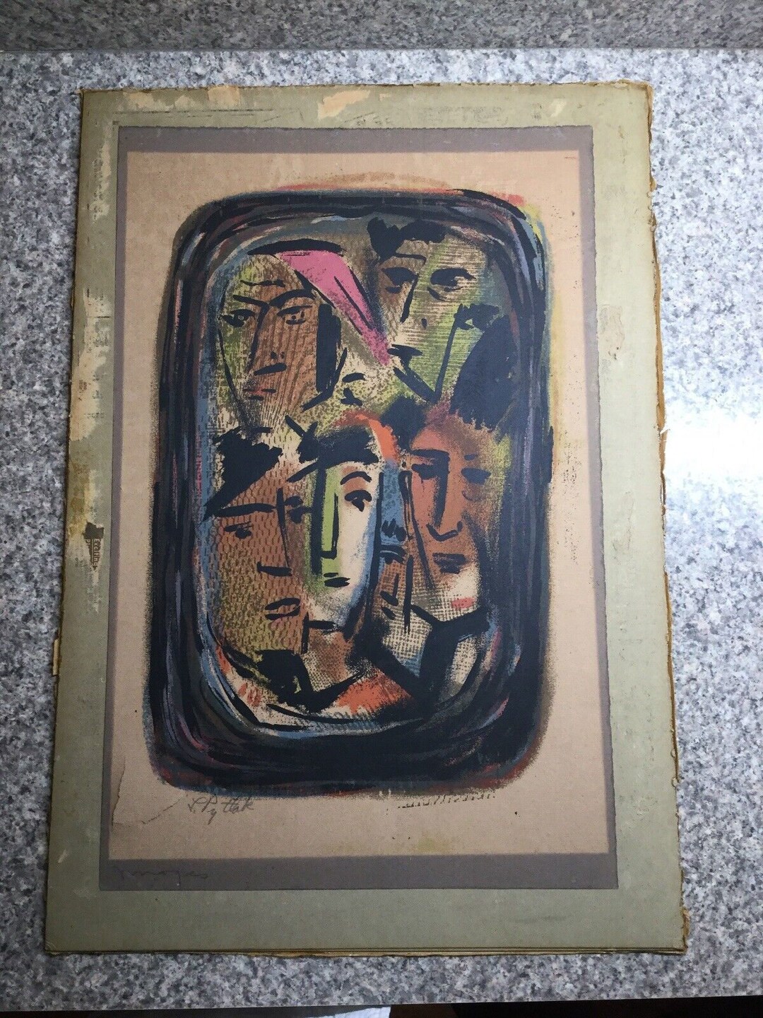 Vintage Signed Lithograph Leonard Pytlak Listed Artist - Etsy