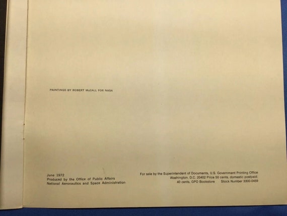 Original NASA Space Shuttle 1972 Guide Educational Bo… - Gem