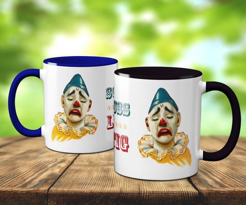 Clown Mug Circus Mug Coffee Mug Coffee Mug Gift Teacup | Etsy