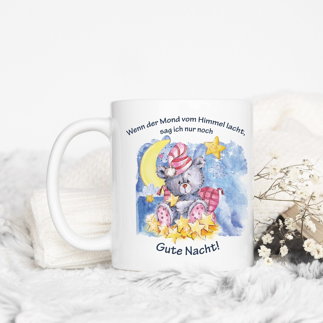 Goodnight Mug Bear Mug Sleeping Potion Cup Teddy Mug - Etsy
