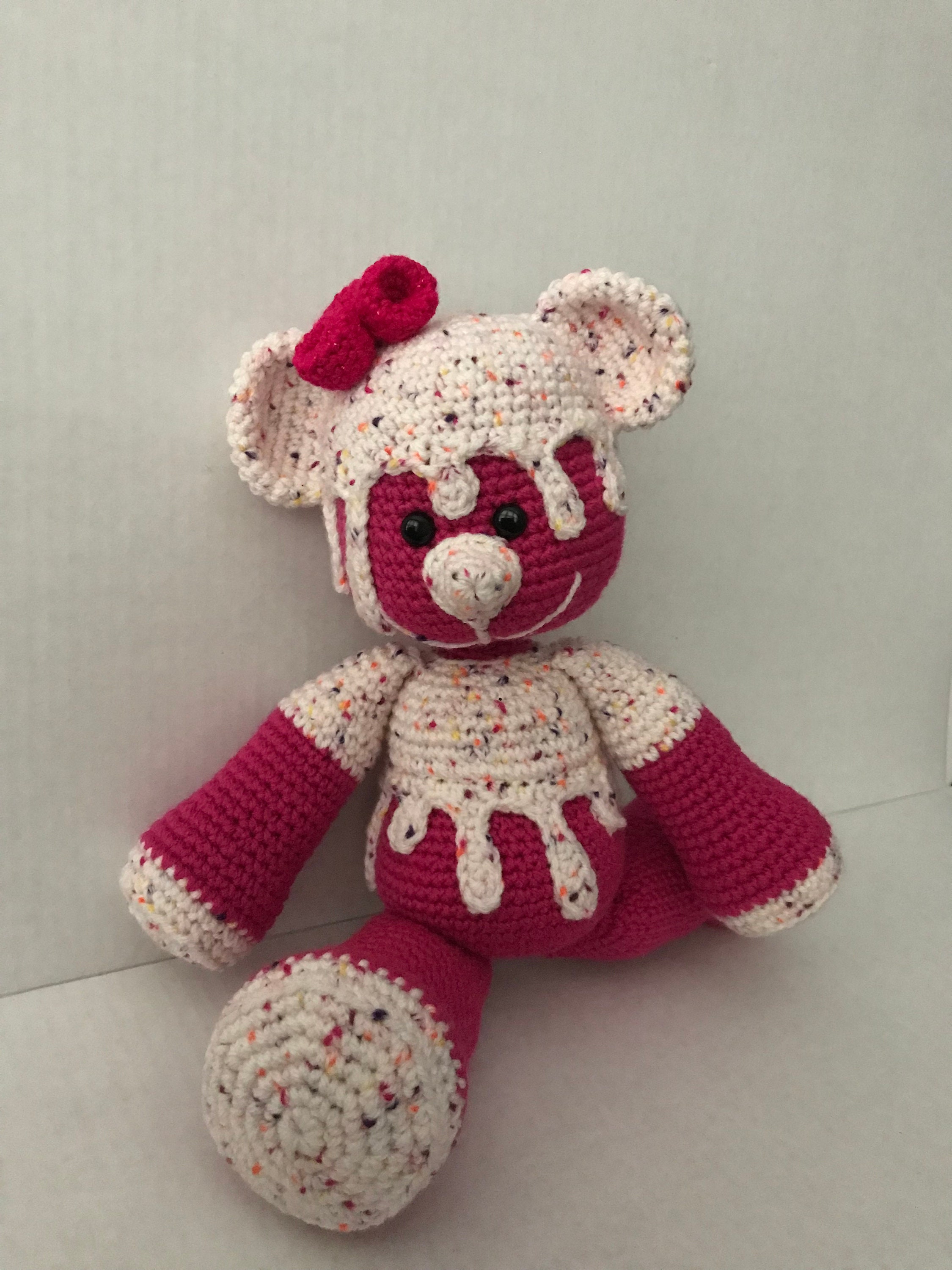 Razz Beary and Blue Beary Crochet Bear Pattern - Etsy