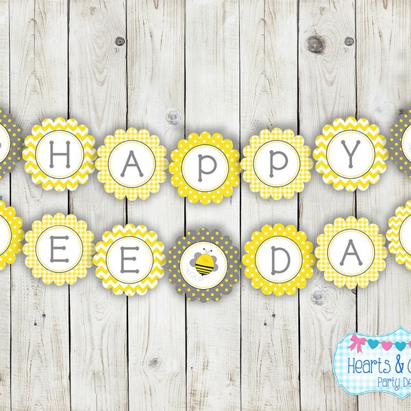 Grey Chevron Banner - Etsy