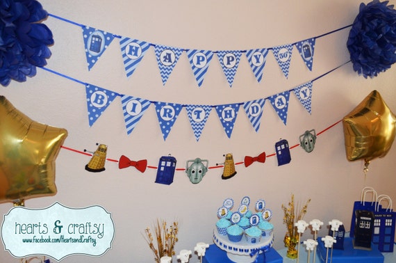 Doctor Who Birthday Decorations