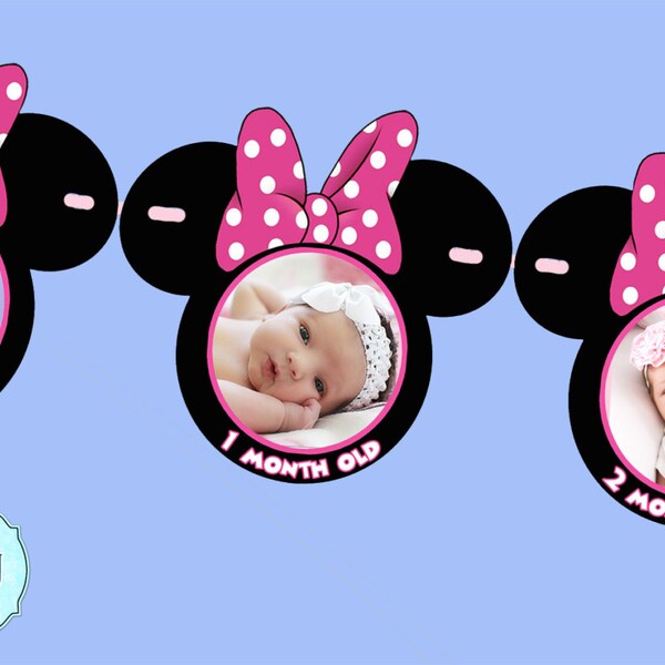 Minnie Mouse Banner - Etsy
