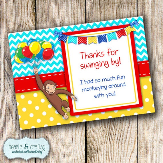 Curious George Says Thank You