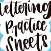Calligraphy Practice Sheets, Hand Lettering Practice, Writing Practice ...