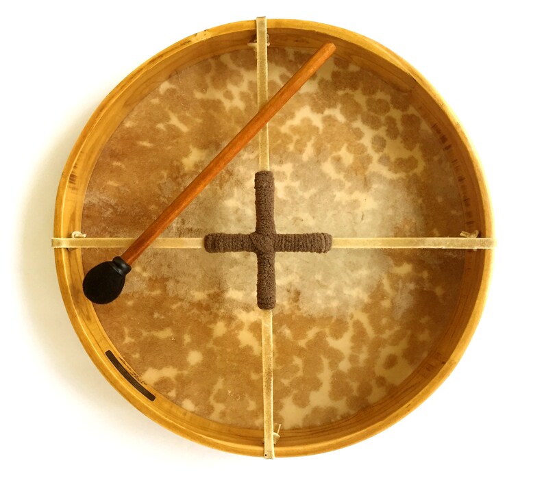 Shaman Drum-frame Drum 16 Native American Drum-wall | Etsy