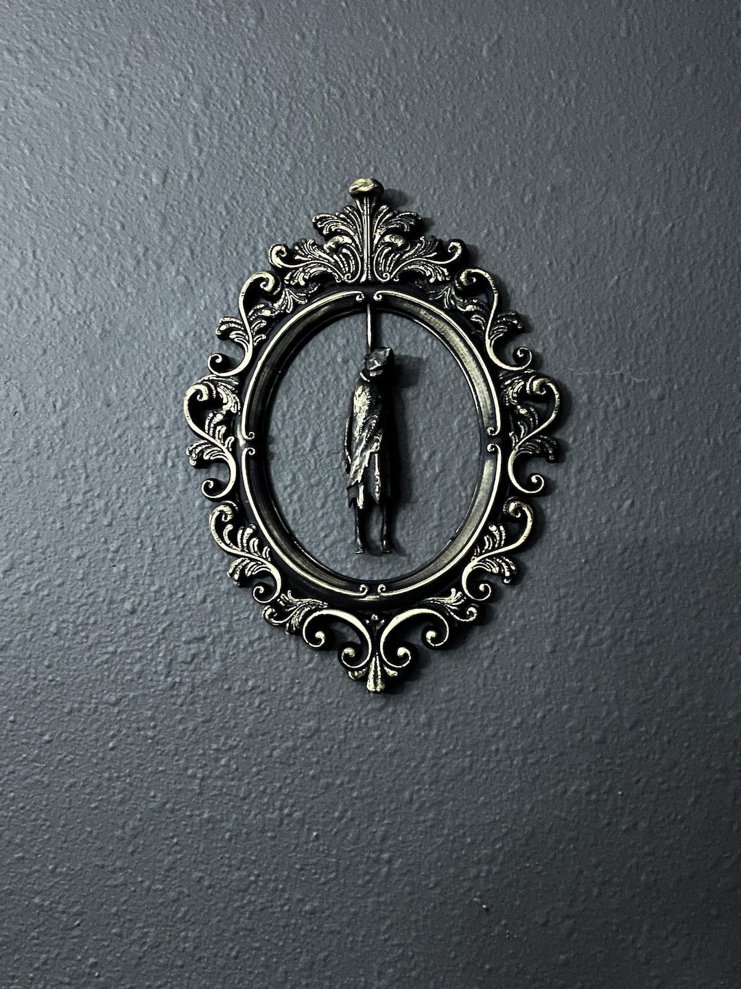 Gothic Framed Hanging Man Wall Decor - Etsy