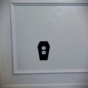 Gothic Coffin Shaped Outlet Cover Plate - Etsy