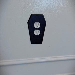 Gothic Coffin Shaped Outlet Cover Plate - Etsy