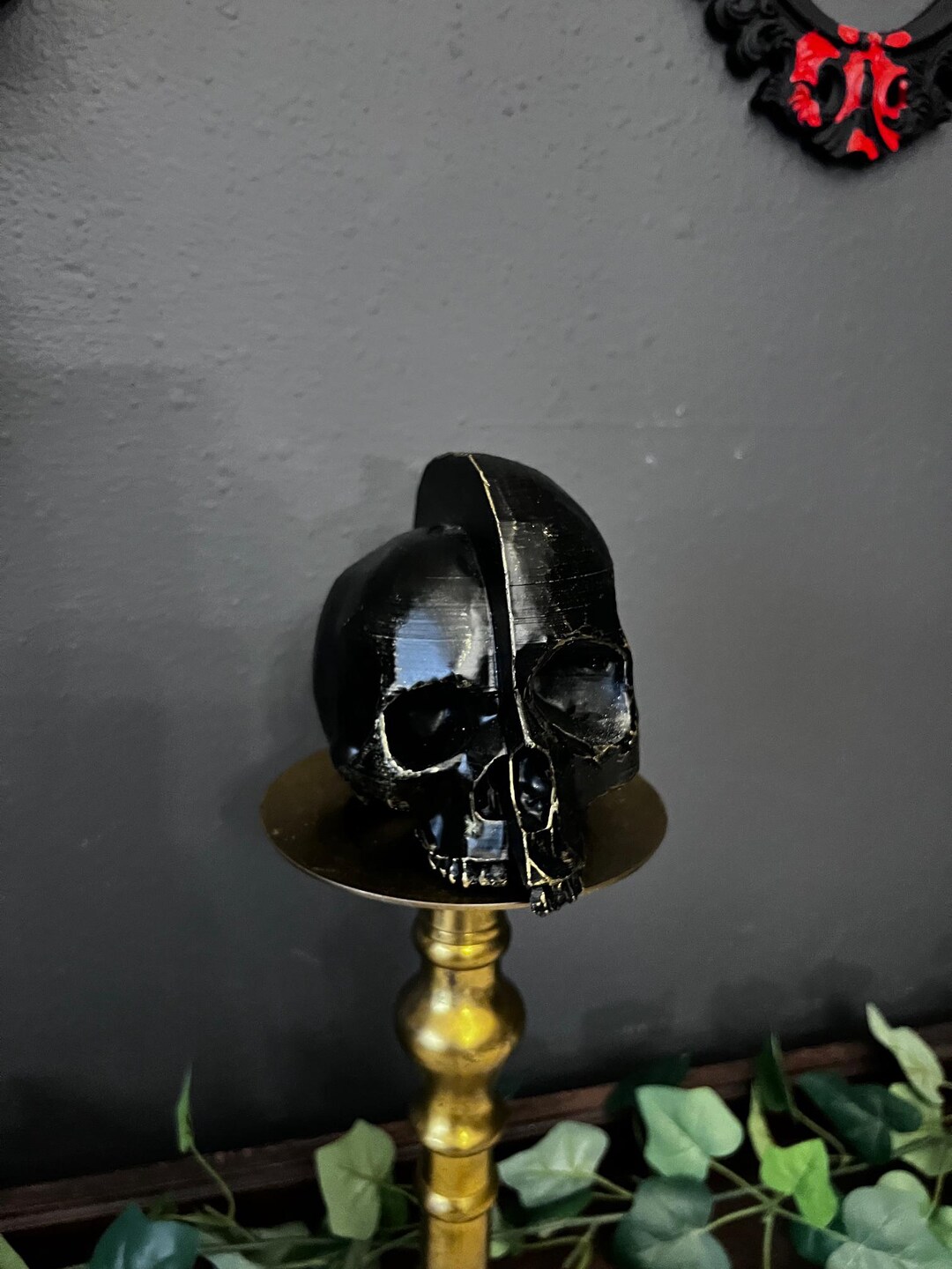 Asymmetrical Skull Decor - Etsy