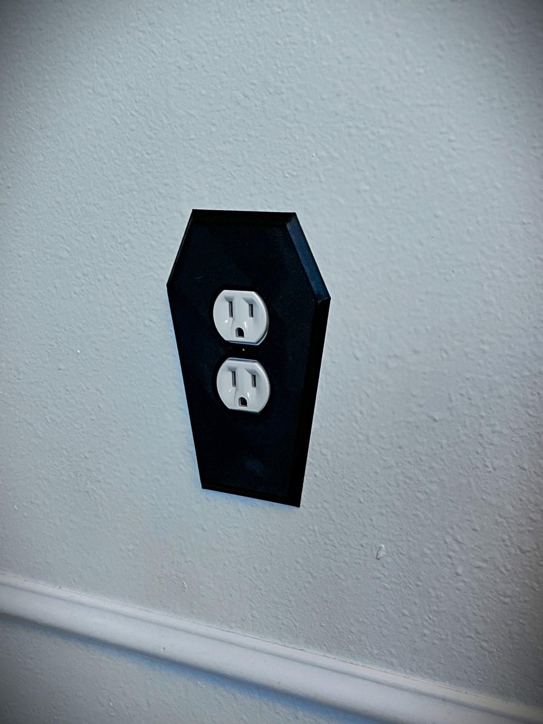 Gothic Coffin Shaped Outlet Cover Plate - Etsy