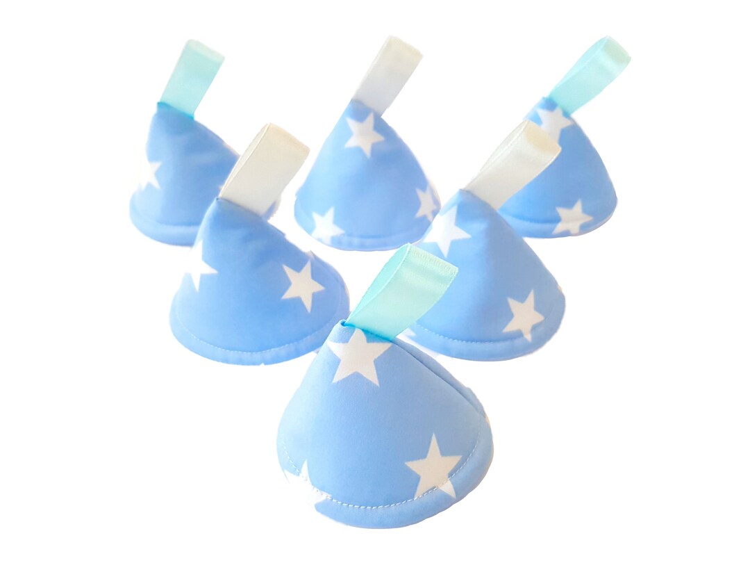 Pee Pee Teepee X6. Blue, Grey, White - Stars. Sprinkling Wee Wigwam ...