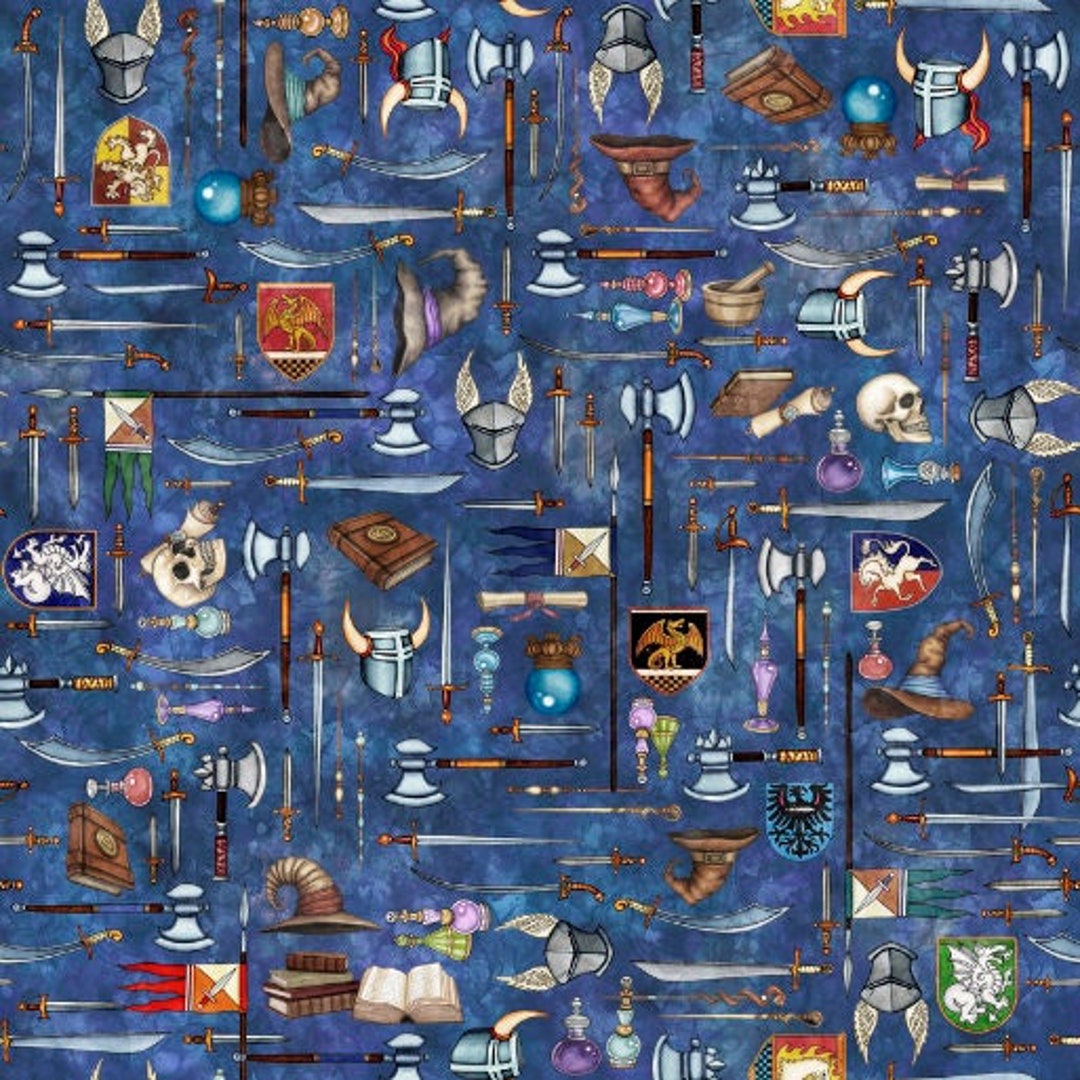 Dragon Dragon Quest & Knight Toss Blue Medieval Knight Age, 0.5 Meter ...